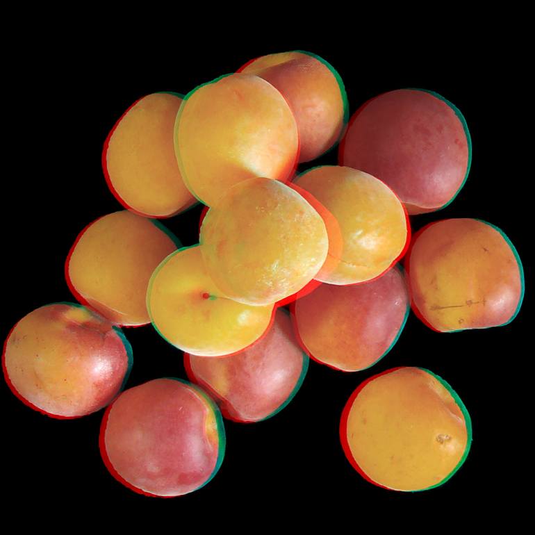 Fruit Still Life in Stereo 3D (2) - Limited Edition 1 of 7 Photography ...