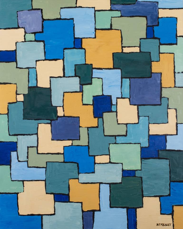 Shale Painting by Nick Ferszt | Saatchi Art