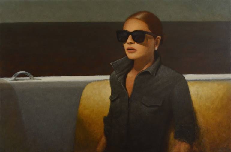 Afloat Painting by Ted Walsh | Saatchi Art