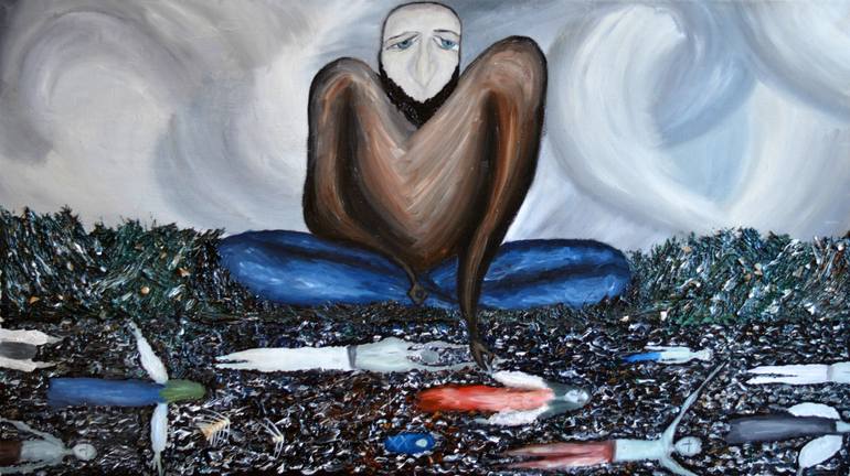 The Manych River Painting by Natalia Verba | Saatchi Art