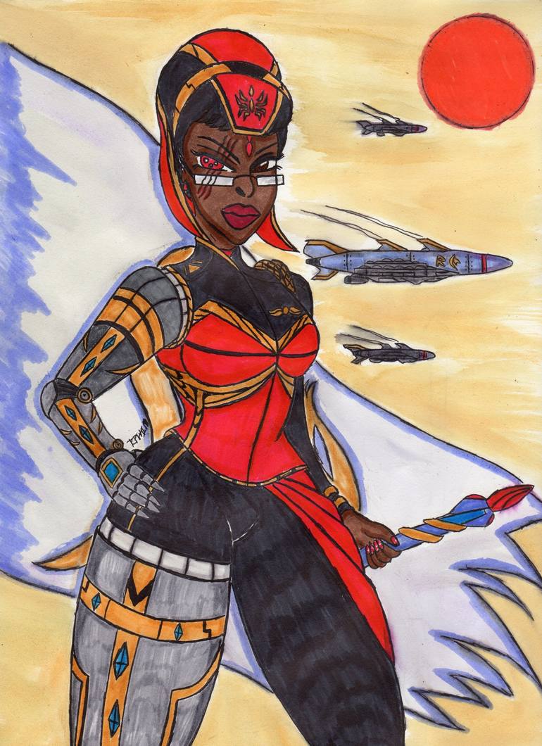 The Usurper Drawing by Ronald Woods | Saatchi Art