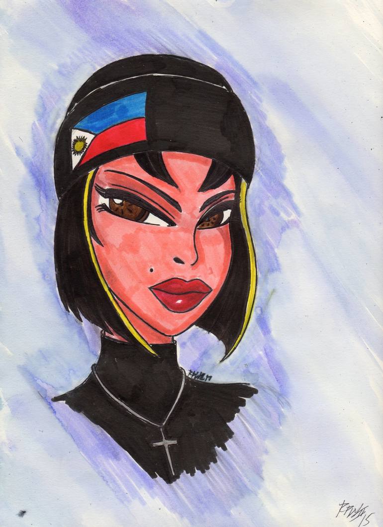 Mia Drawing by Ronald Woods | Saatchi Art