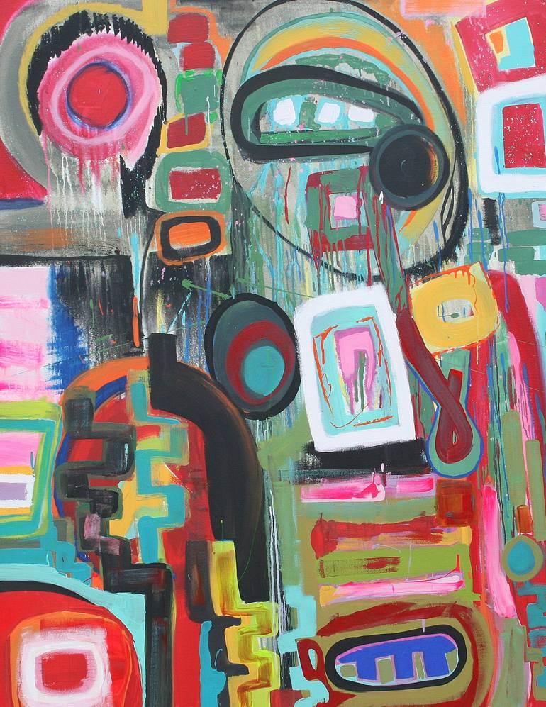 Conundrum Painting by Rick Vanhook | Saatchi Art