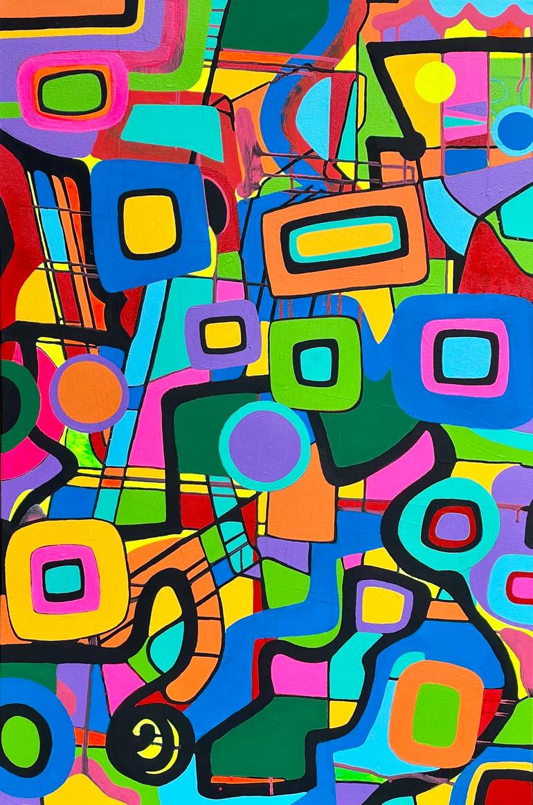 Double Trouble Painting by Rick VanHook | Saatchi Art