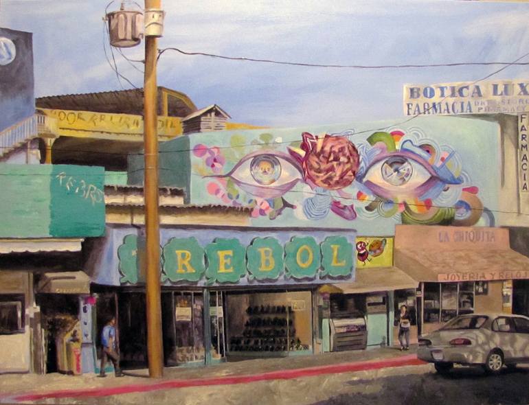 Trebol Painting by Jessica Newman | Saatchi Art