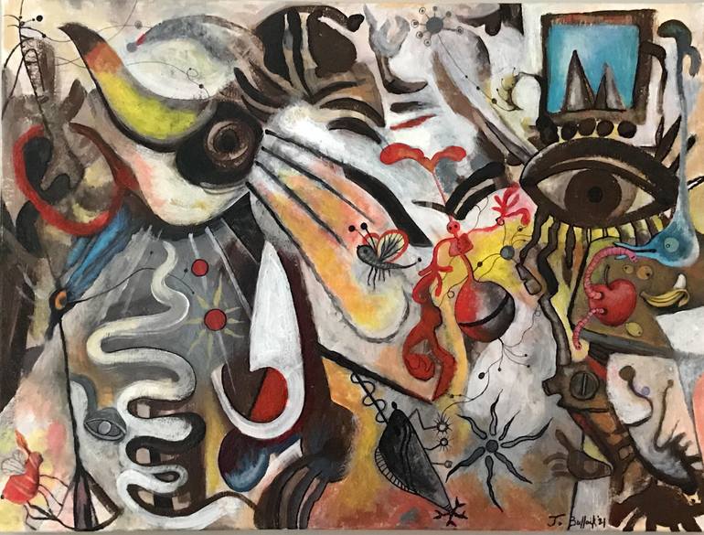 ALL THE LITTLE CREATURES Painting by Jocelyn Bullock | Saatchi Art