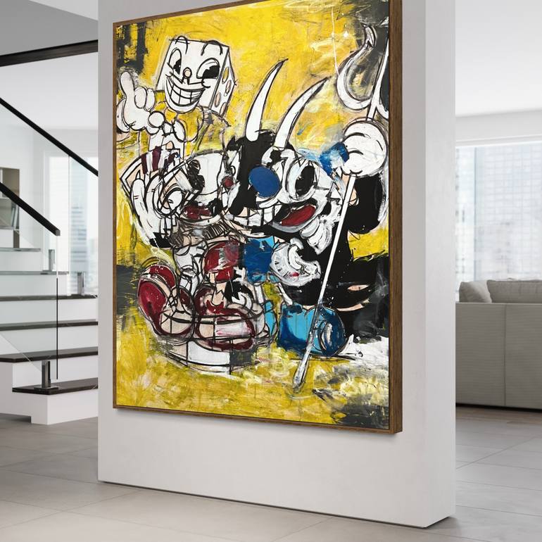 Divine Failure Painting by Jorge Algraves | Saatchi Art