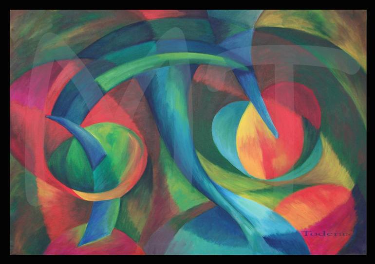 Temperance Painting by Manu Ela | Saatchi Art