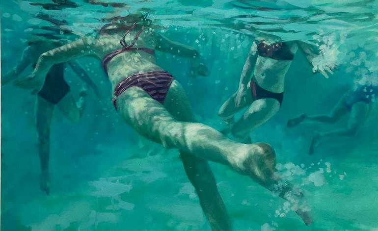 Cluster Painting by Patsy Mcarthur | Saatchi Art