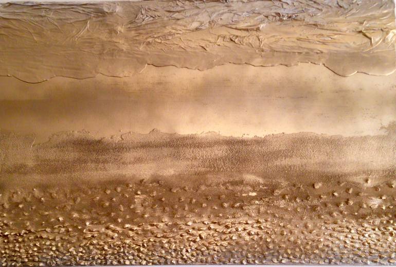 Golden Soul Painting by Claudia Ventura | Saatchi Art