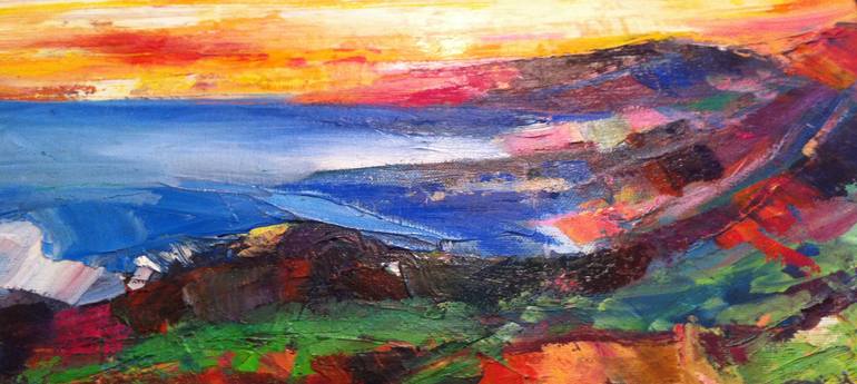 Headlands Painting by Lucille Whitaker | Saatchi Art