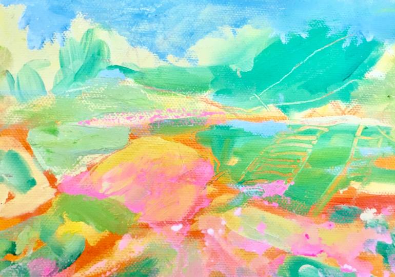 Inspired by Diebenkorn Painting by Lucille Whitaker | Saatchi Art