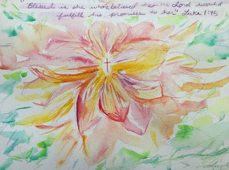 Blessed Painting by Lucille Whitaker | Saatchi Art