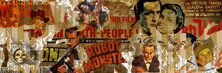 Classic Movie Cinema Poster Collage #2 by Dean Kirkland Collage by Dean ...