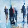 Office plankton. Painting by Igor Shulman | Saatchi Art