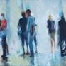 Office plankton. Painting by Igor Shulman | Saatchi Art
