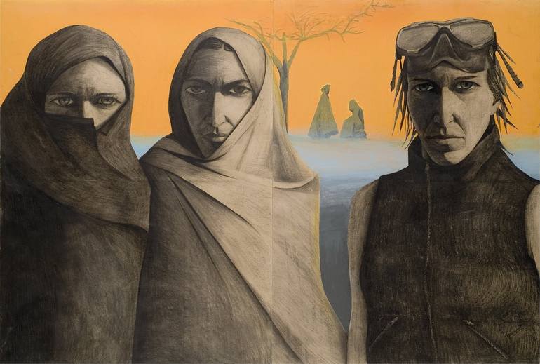 The End Of Planet Earth Drawing by Ivona Pleskonja | Saatchi Art