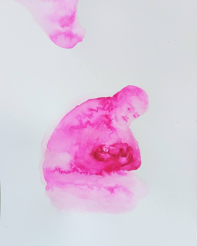 Jacob and newborn Benjamin Painting by Marija Čolić | Saatchi Art