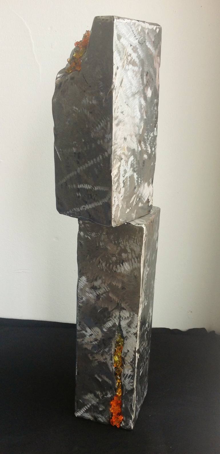 Geo-stacked Sculpture by Randy Singleton | Saatchi Art