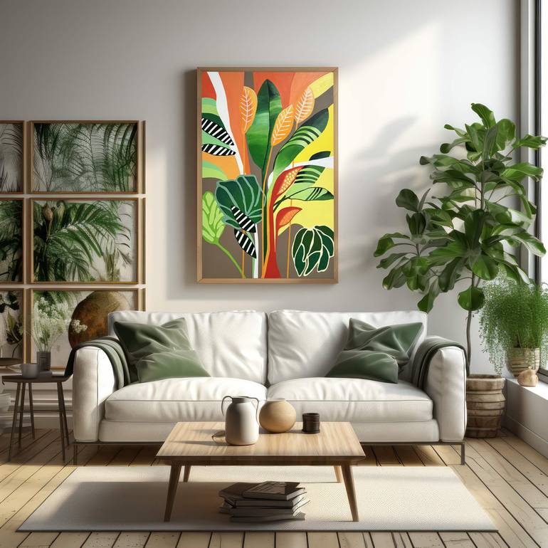 Tropical Bliss Painting by Linda Bailey | Saatchi Art