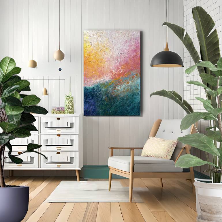 Radiant Awakening Painting by Linda Bailey | Saatchi Art