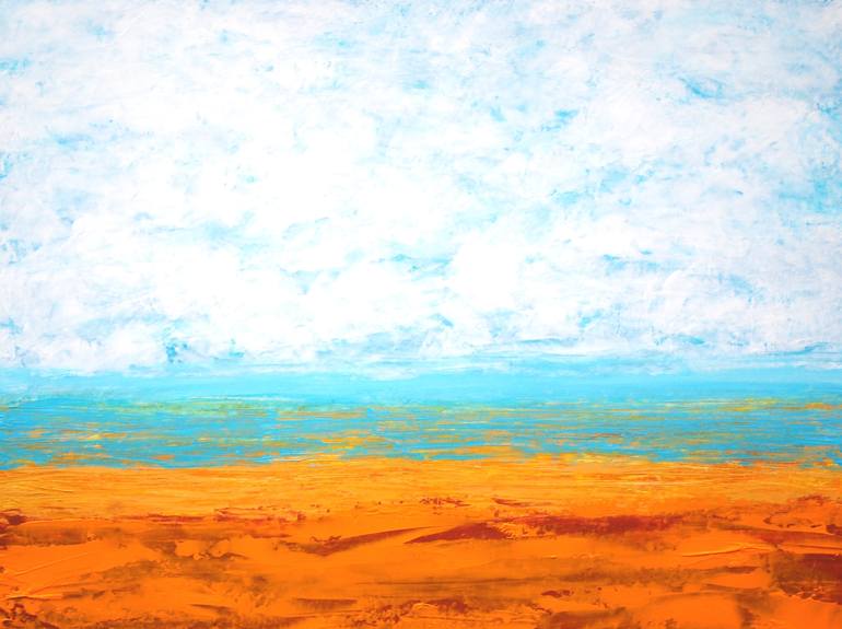 From A Distance Painting by Eva Glock | Saatchi Art