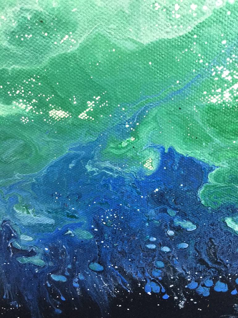 Under the Sea Abstract Painting by Gina De Gorna | Saatchi Art