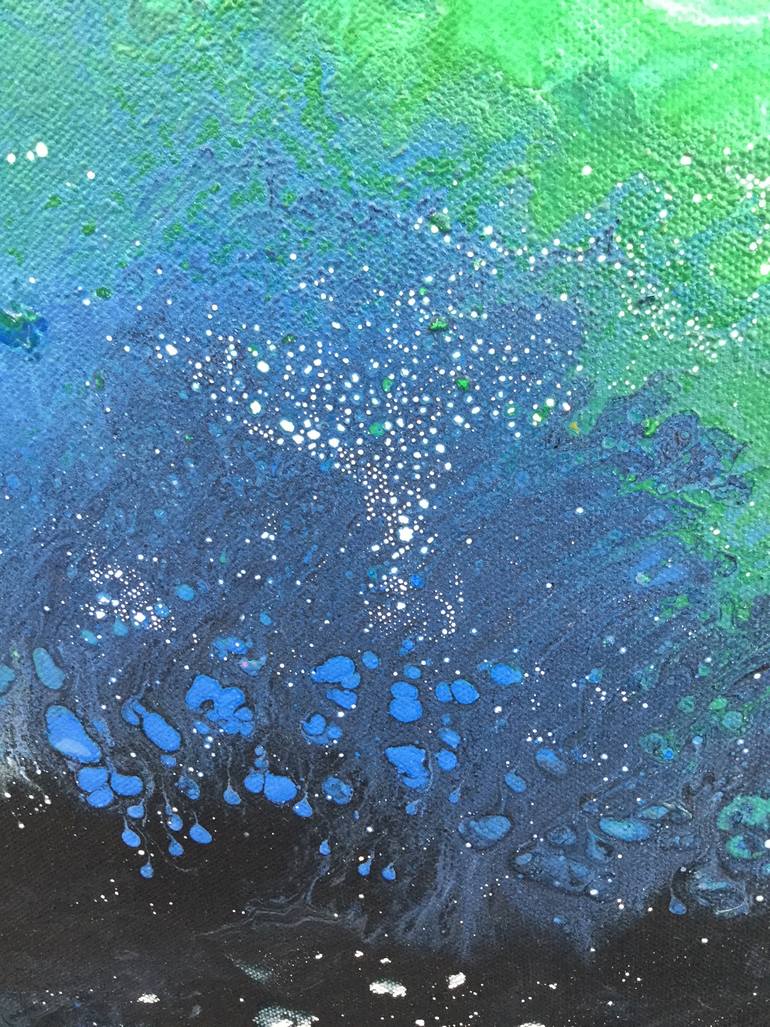 Under the Sea Abstract Painting by Gina De Gorna | Saatchi Art