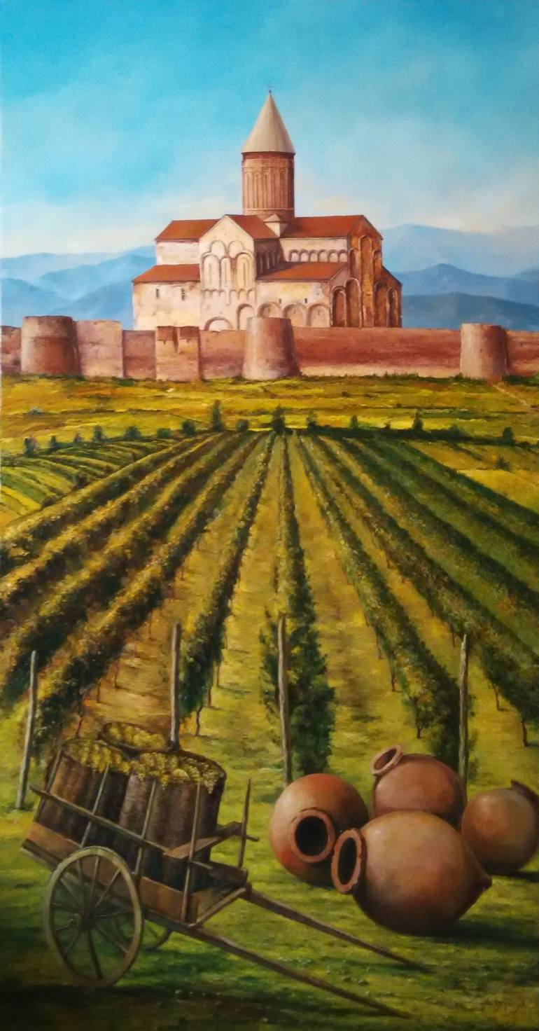 Alaverdi Painting by Gela Philauri | Saatchi Art