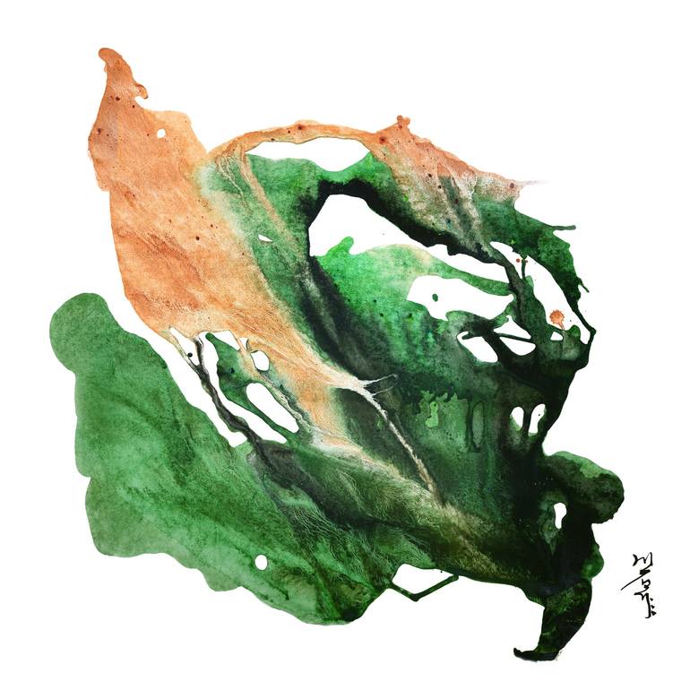 Leaves Series Painting by Shulin Sun | Saatchi Art