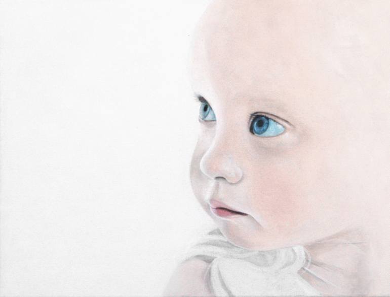 CHILD Painting by James L Curran | Saatchi Art