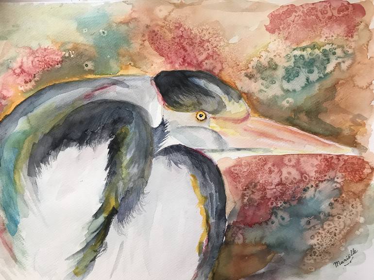 Reiger Painting by Marielle Van Woudenberg | Saatchi Art
