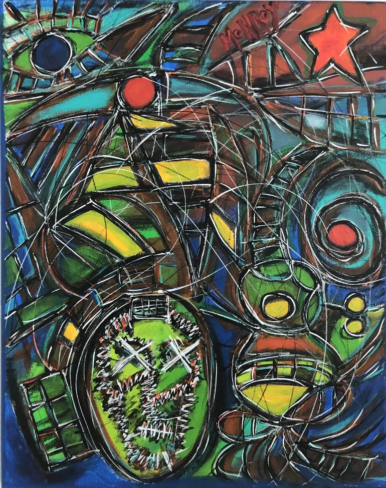 Vivid Dreams Painting by Alfredo Monroy | Saatchi Art