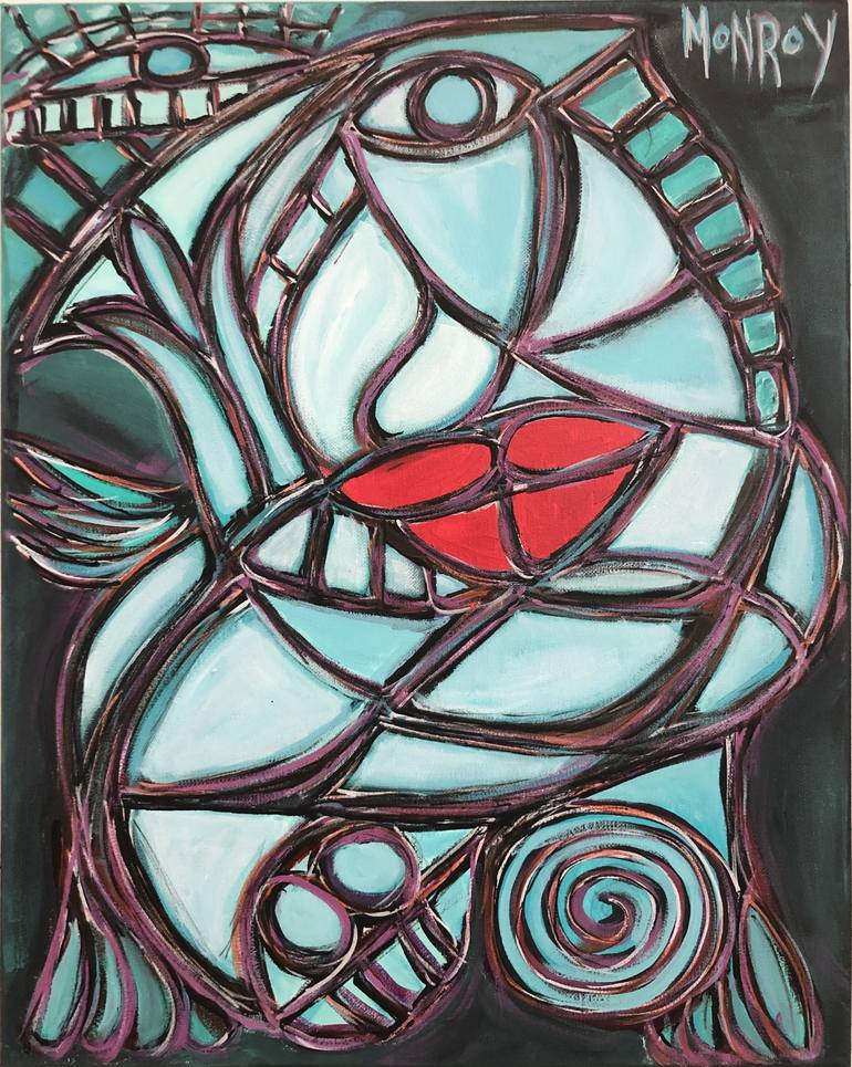 Rebirth Painting by Alfredo Monroy | Saatchi Art