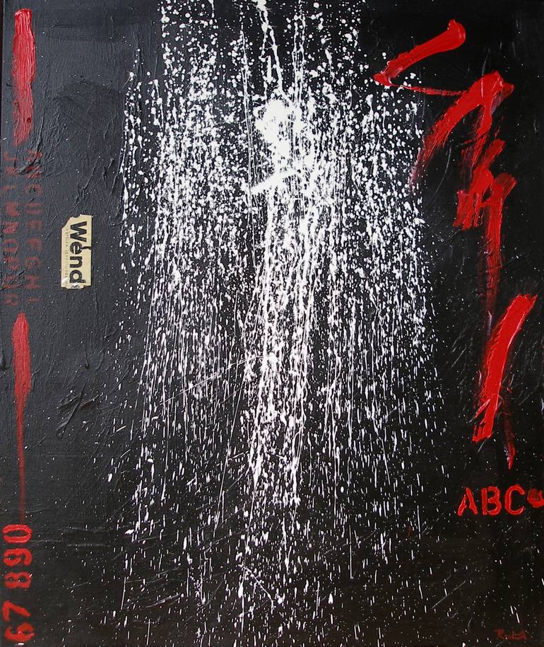 Gusher black gold ( P151005209 ) Painting by John Rula | Saatchi Art