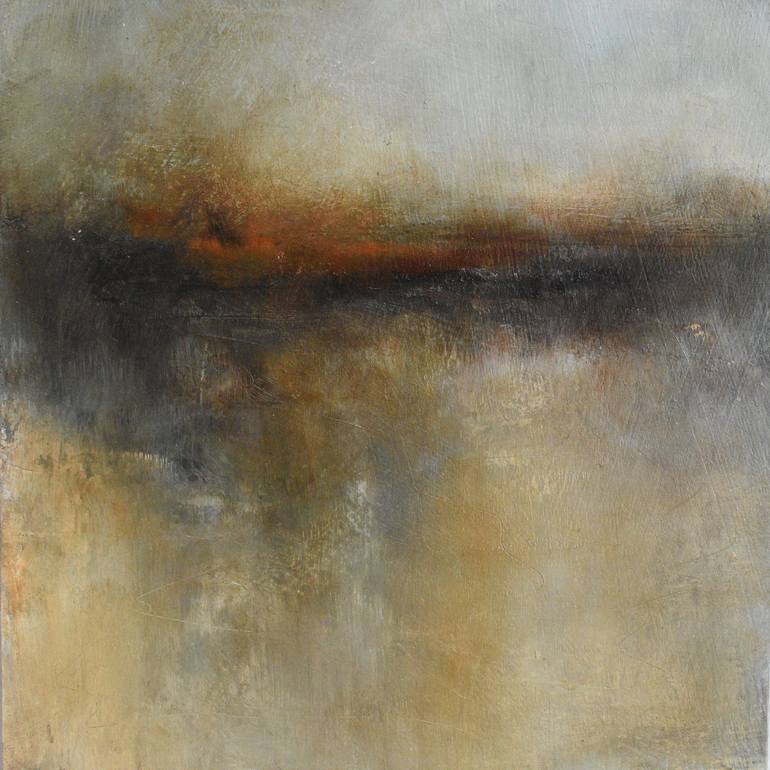 Autumn Lake Painting by Colin Slater | Saatchi Art