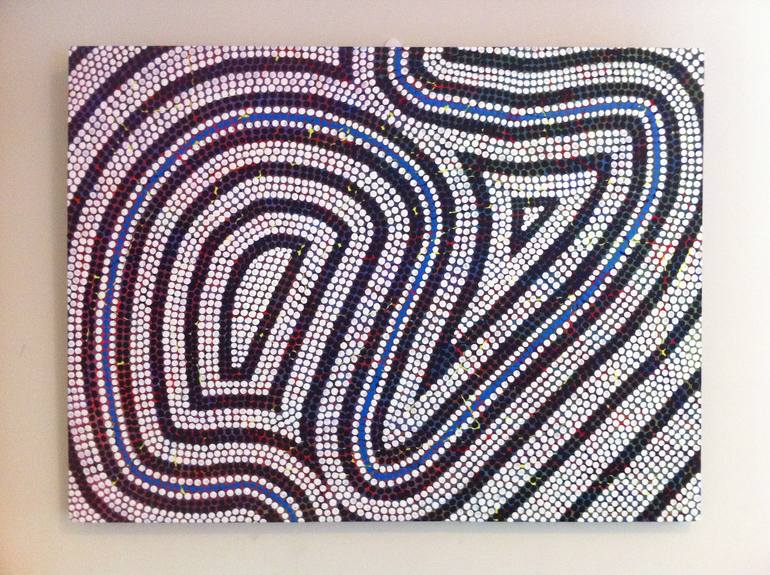 Meandering River Painting by Ralph Scotton | Saatchi Art