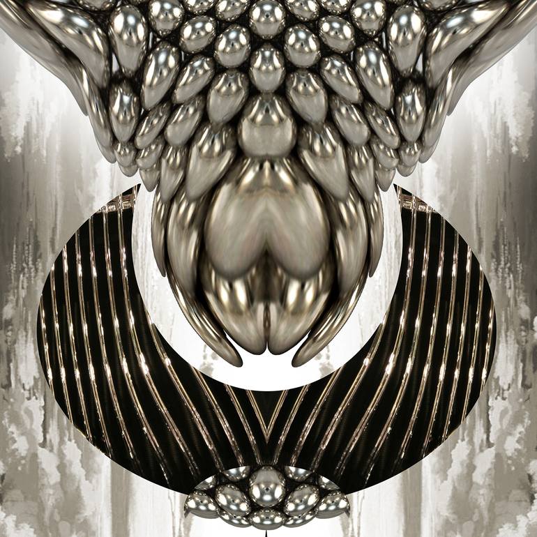 Nickel Bull Newcomer / edition 2/5 Collage by Alexander Mak | Saatchi Art