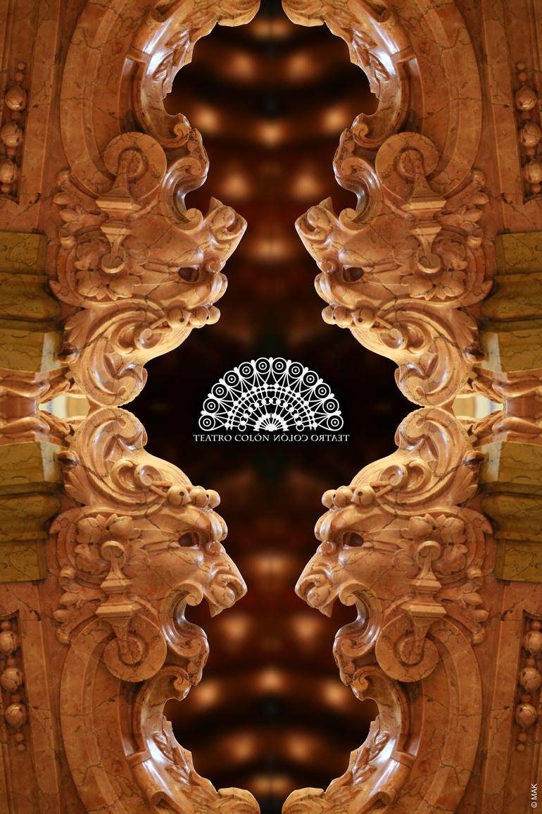 Teatro Colon Poster / edition 2/5 Collage by Alexander Mak | Saatchi Art