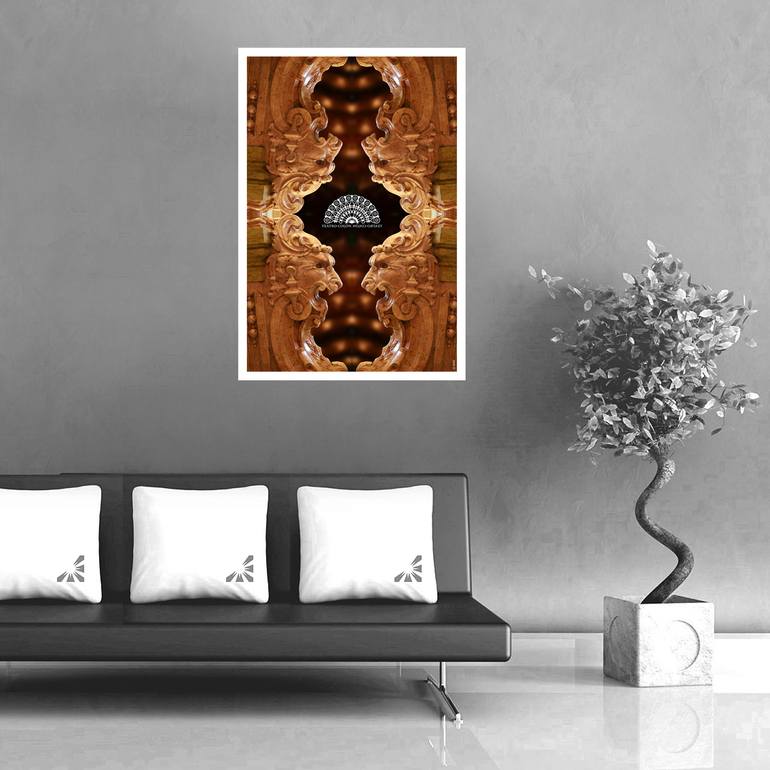 Teatro Colon Poster / edition 2/5 Collage by Alexander Mak | Saatchi Art