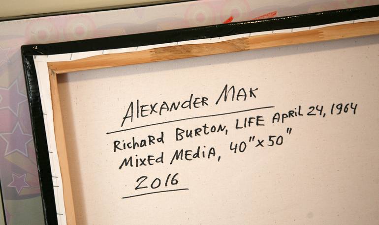 Richard Burton, LIFE April 24, 1964 Collage by Alexander Mak | Saatchi Art