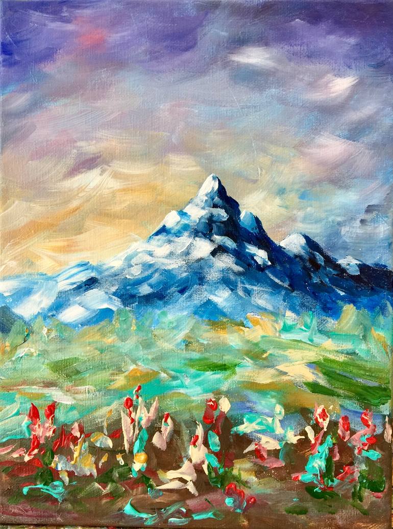 Stand Strong Painting by K Shahbazi | Saatchi Art