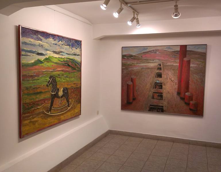 Quixotism - expedition I Painting by Magdalena NałęCz | Saatchi Art