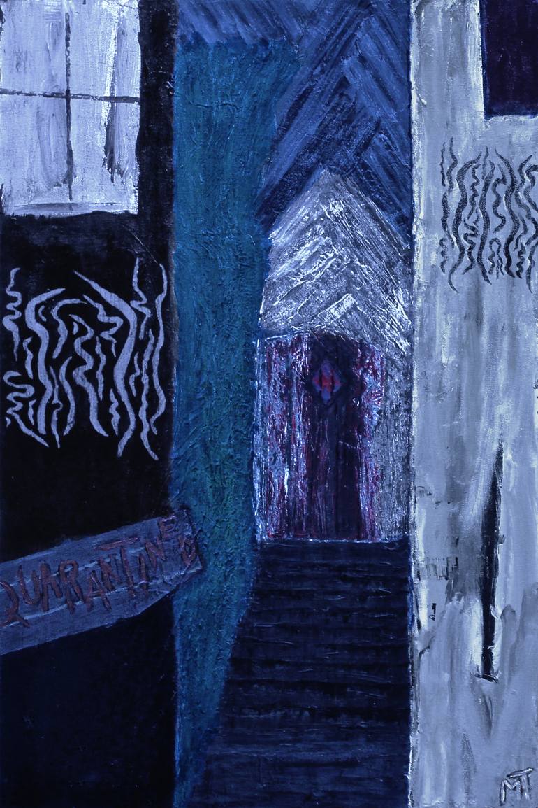 His Breath--Like a Faint Breeze Blowing Through A Broken Drum Painting ...