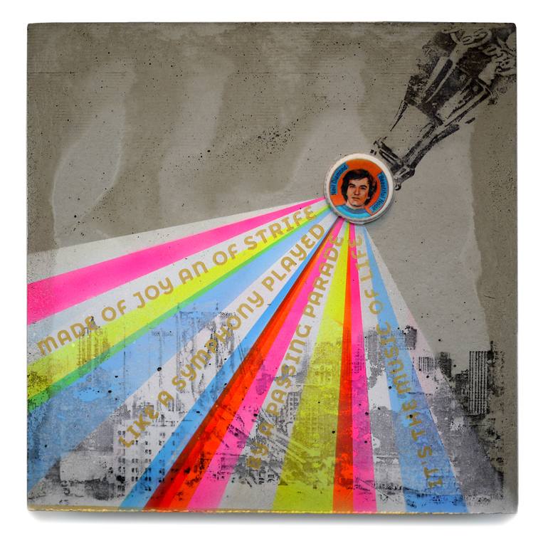 POPSTARS - Neil Diamond - Beautiful Noise Painting by Julia Pries ...