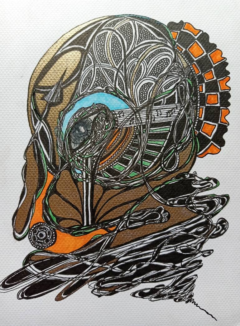 Toxicity Drawing by Rambod Sirous | Saatchi Art