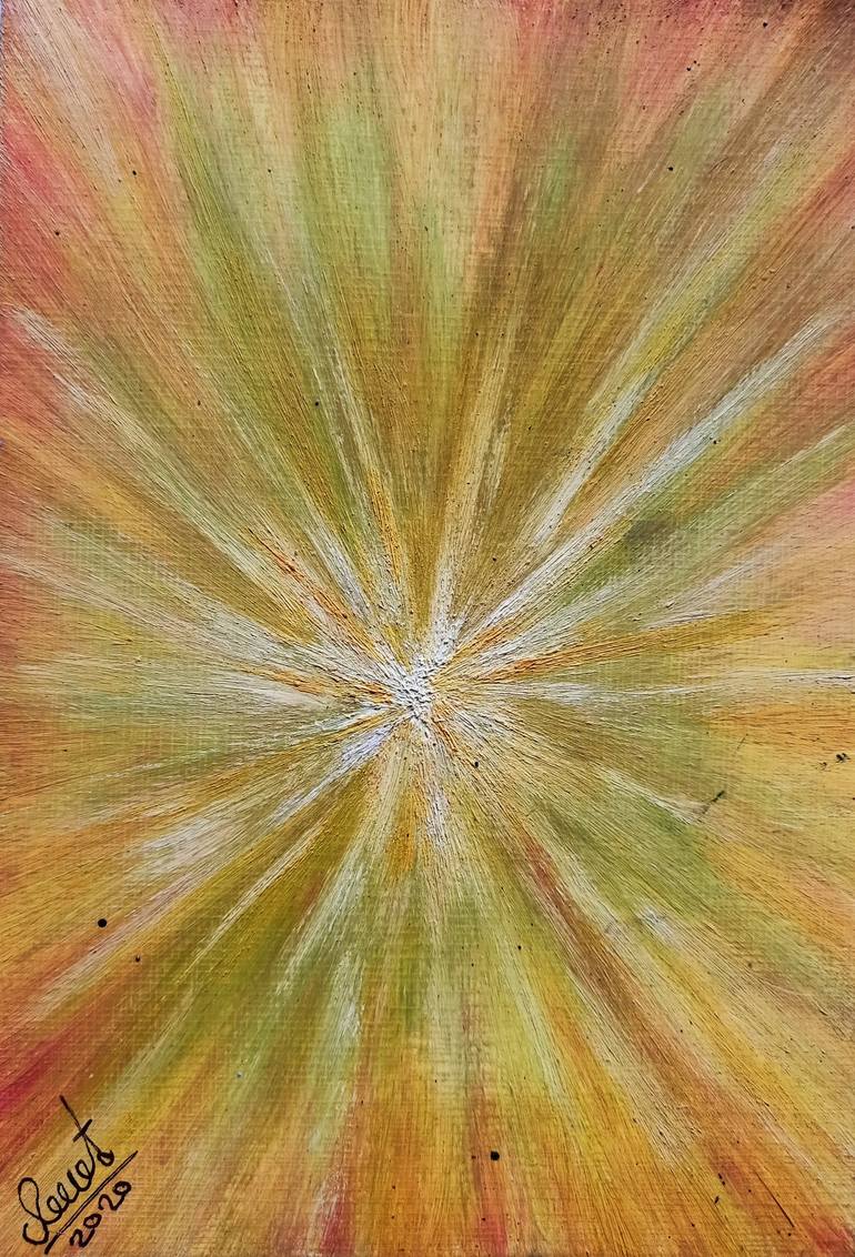 All is Violent, All is Bright: Enlightenment Painting by Rambod Sirous ...