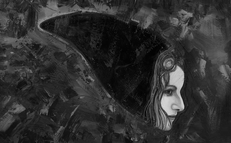 Black Chimera 3 - Incantation Effect Painting by ALDYN Alexander ...