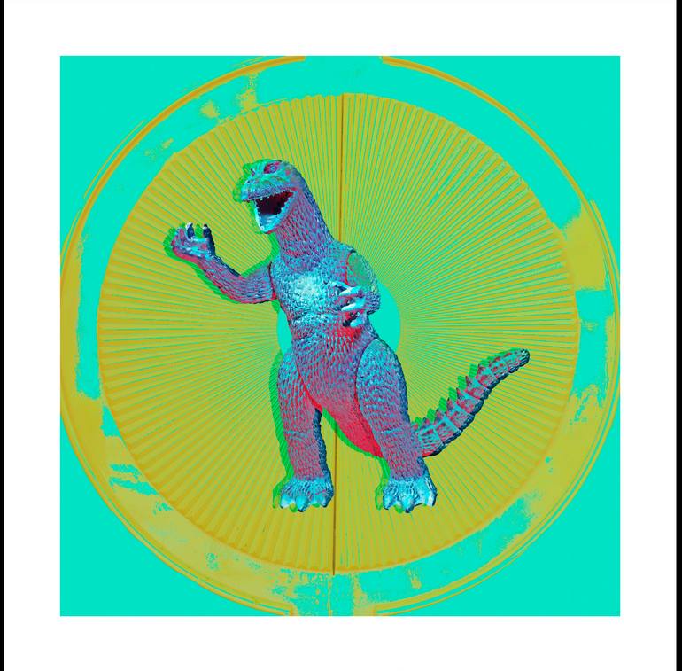 TRA$H & TREASURE (ORIGINAL) COLORIZED - GODZILLA #3 Photography by ...