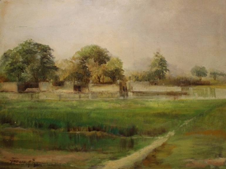 LandScape Painting by Muhammad Shafique Farooqi | Saatchi Art